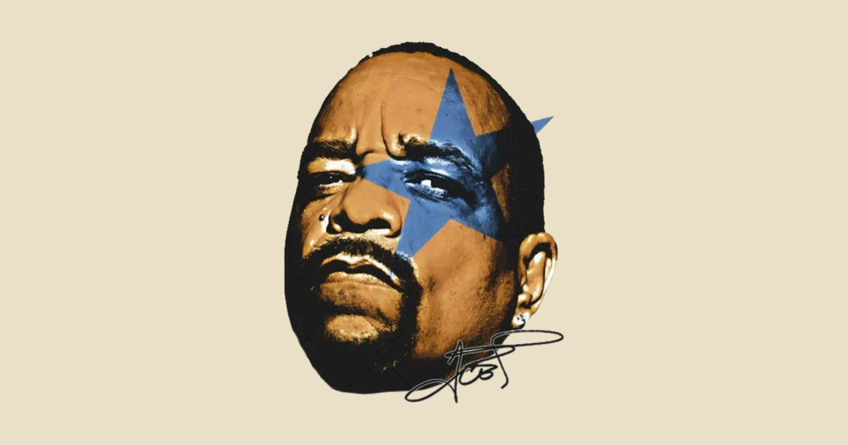 ICE T Face Rapper - Ice T - T-Shirt | TeePublic