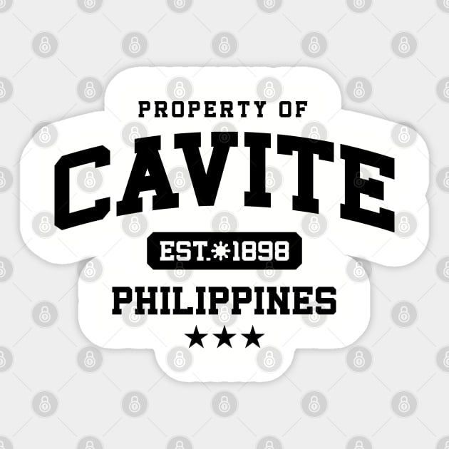 Cavite - Property of the Philippines Shirt - Pinoy - Sticker | TeePublic