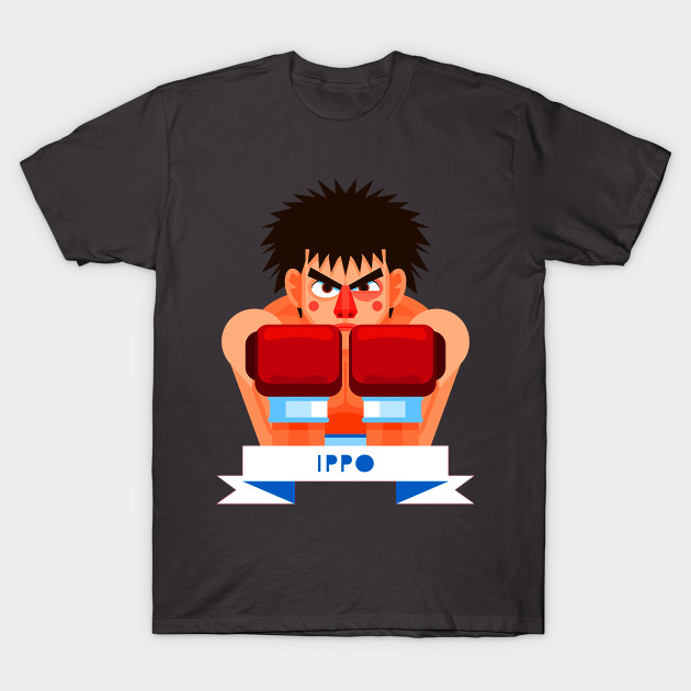 Ippo design - Hajime No Ippo - T-Shirt | TeePublic