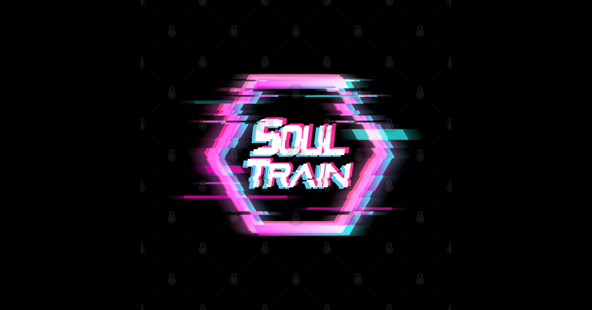 Glitch aesthetic | Exclusive - Soul Train - Soul Train - Sticker ...