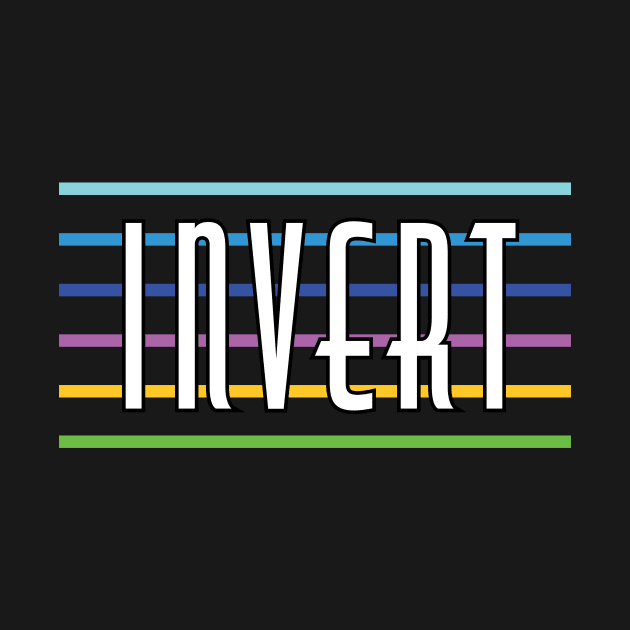 Inverted Rainbow Colors for Gay Invert - Inverted Pride Flag - T-Shirt ...
