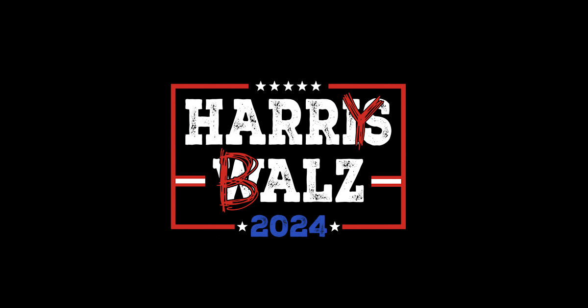 Funny Harry Balz 2024 Meme Democratics - Harry Balz 2024 - Sticker ...