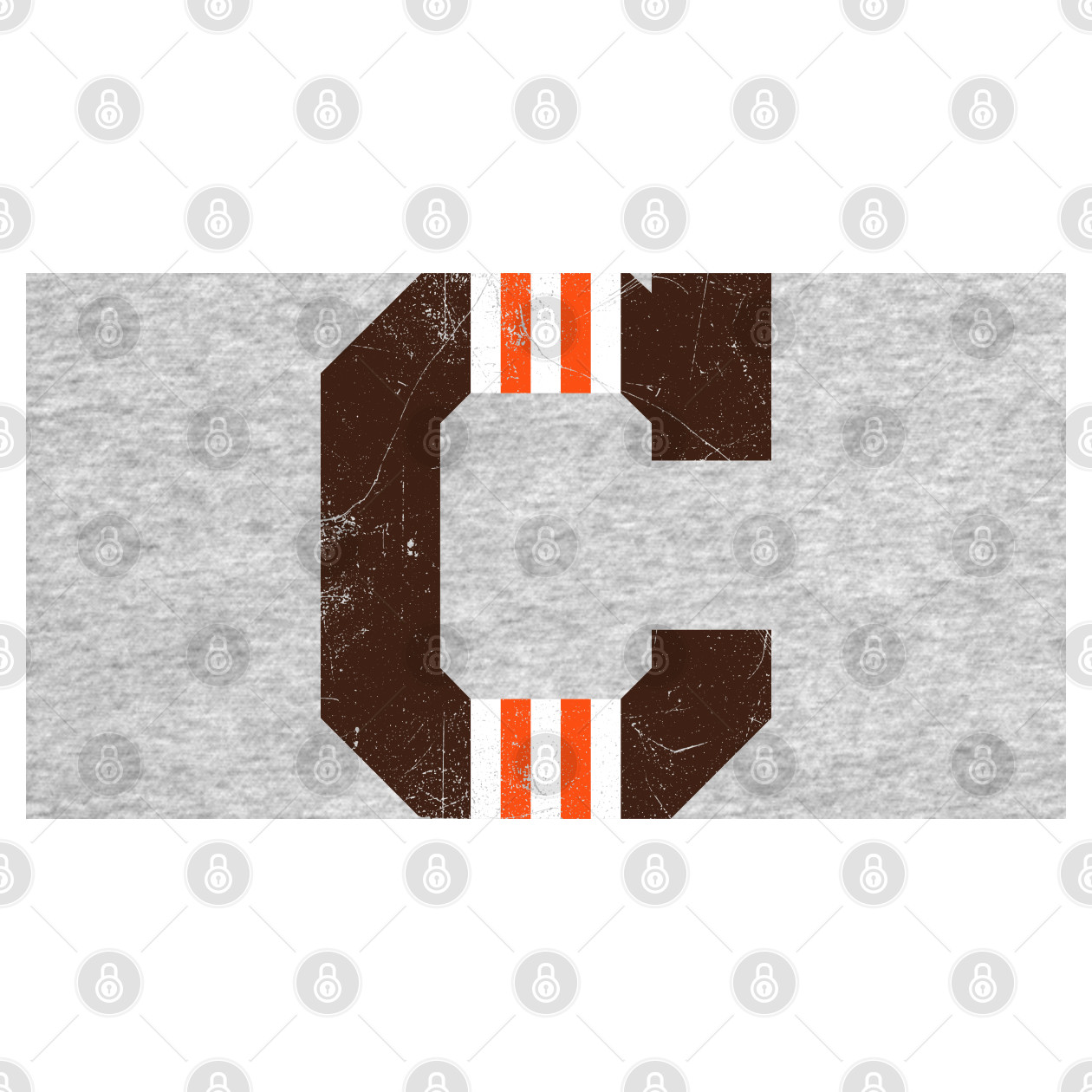 Cleveland C, vintage - orange - Cleveland - T-Shirt | TeePublic