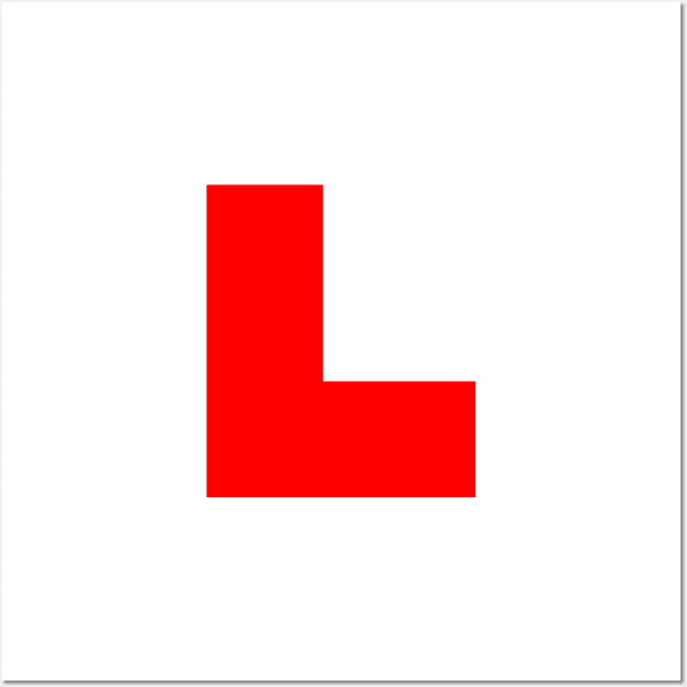 L-Plate Learner Driver Sign - Bachelorette Party - Posters and Art ...