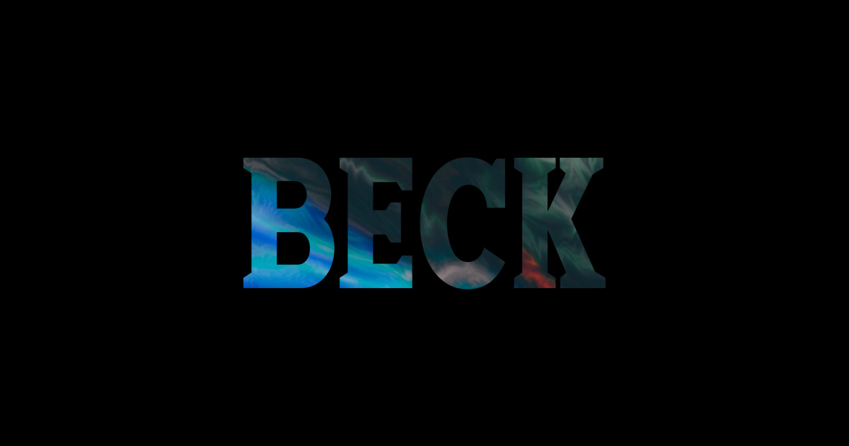 Beck - Psychedelic Style - Beck - Sticker | TeePublic