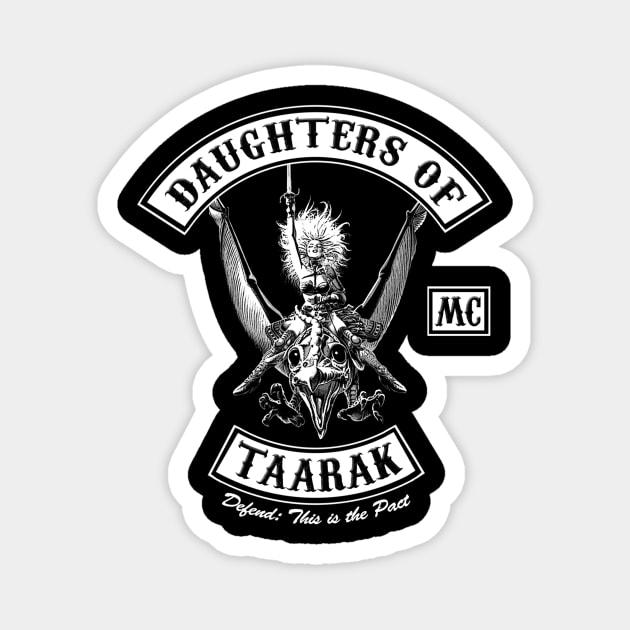Taarakian Patch (Back Print) - Heavy Metal Film - Magnet | TeePublic