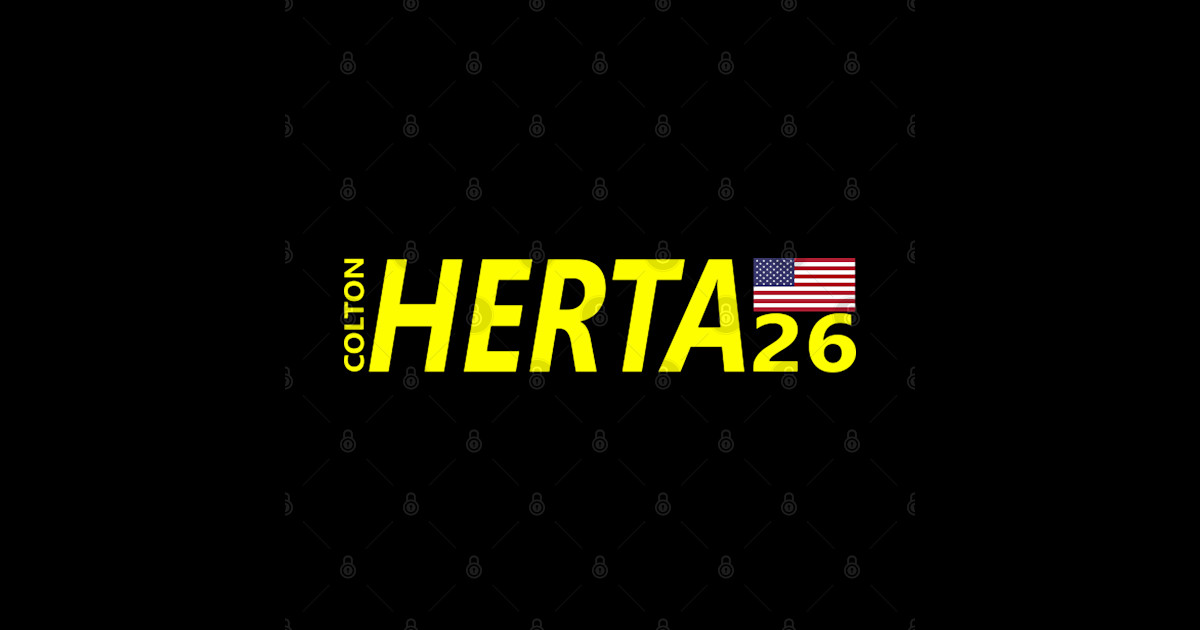 Colton Herta 26 - Racing Number - Colton Herta - Sticker | TeePublic