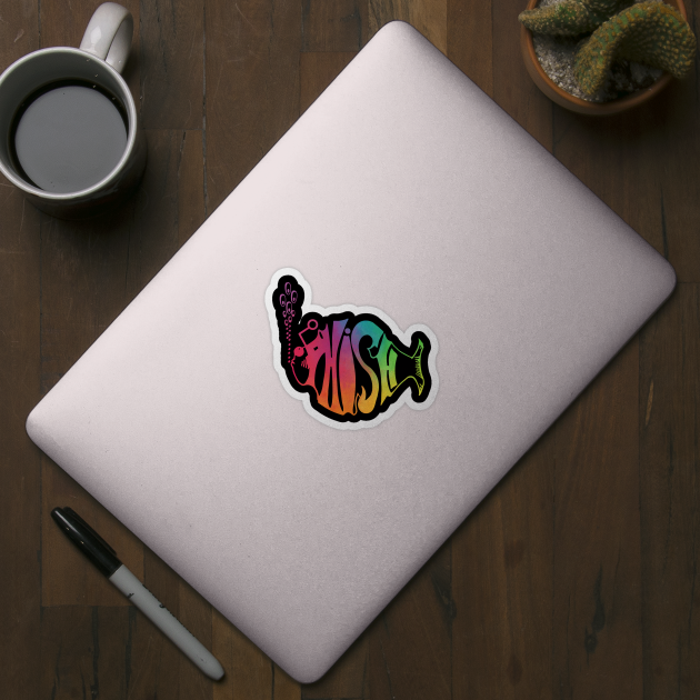 Phish Color - Best Seller - Sticker | TeePublic