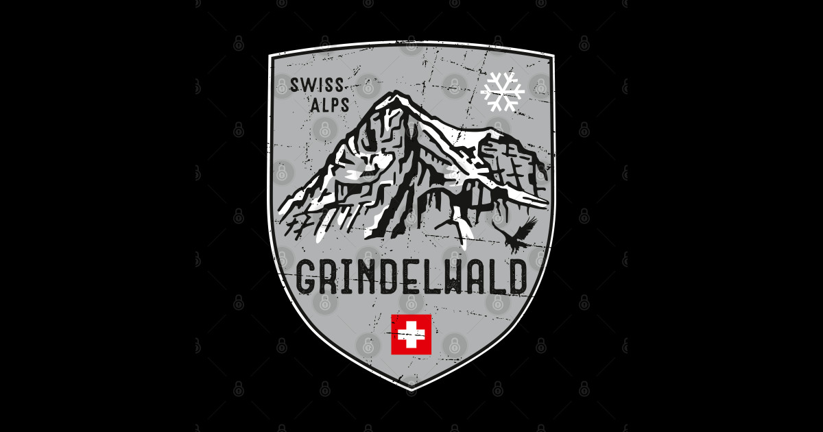 Emblem Grindelwald - Grindelwald - Sticker | TeePublic