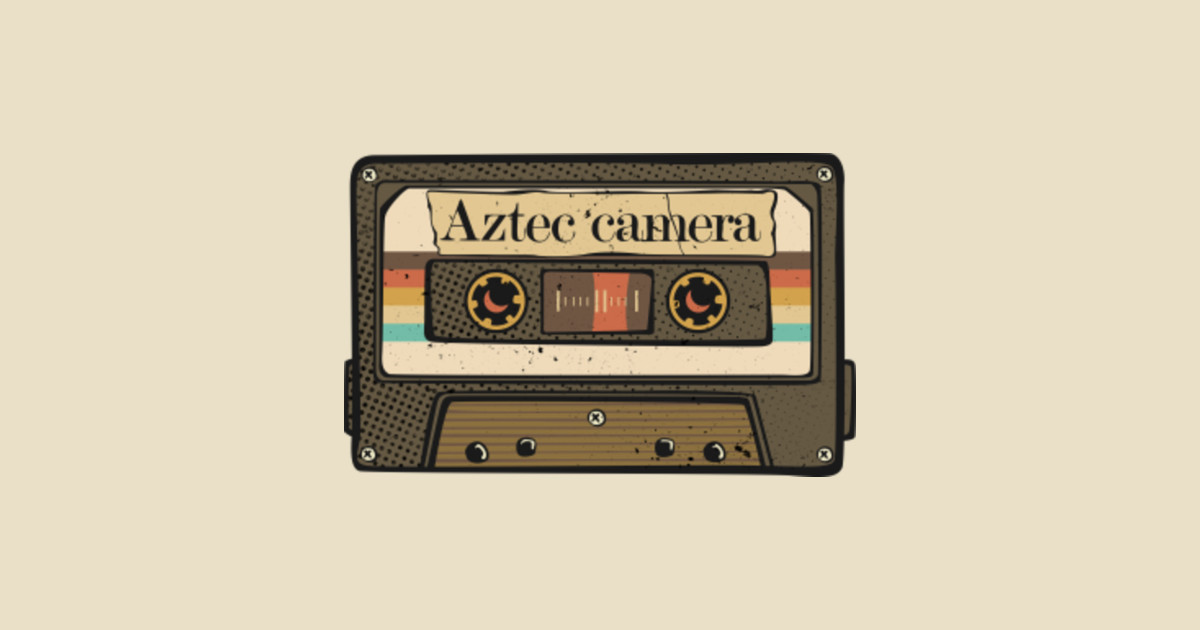 Aztec Camera Retro Cassette Tape - Aztec Camera - T-Shirt | TeePublic
