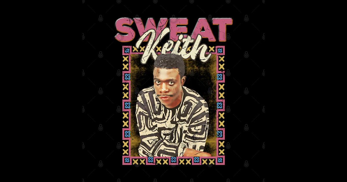 Keith Sweat // 90s Vintage Aesthetic - Keith Sweat - Sticker | TeePublic