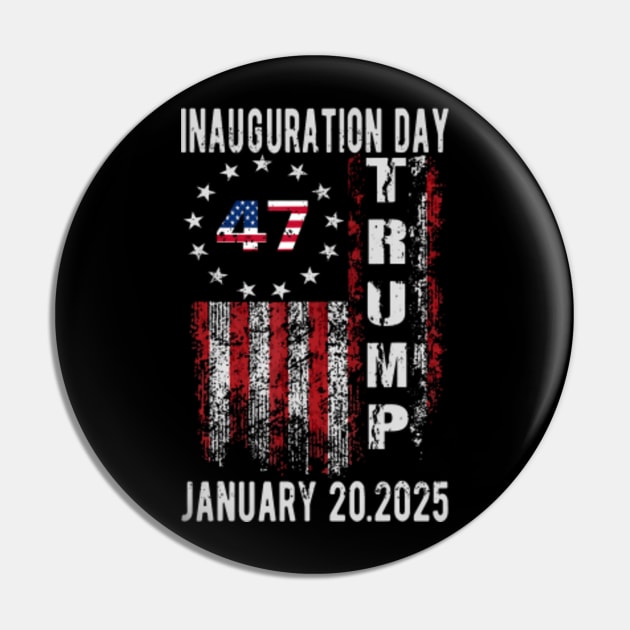President Donald Trump Inauguration Day 2025 47Th - Donald Trump - Pin ...