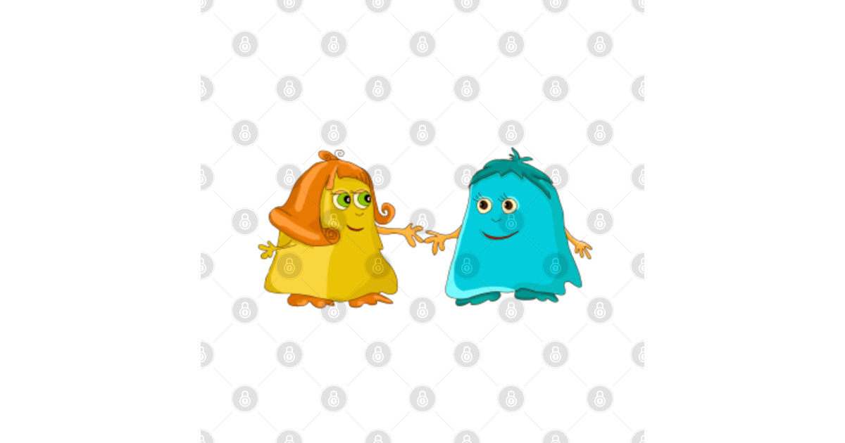 Puffball monsters :) - Alien - T-Shirt | TeePublic