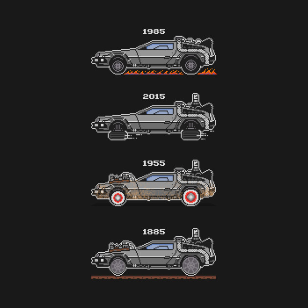 88 MPH - Delorean - T-Shirt | TeePublic