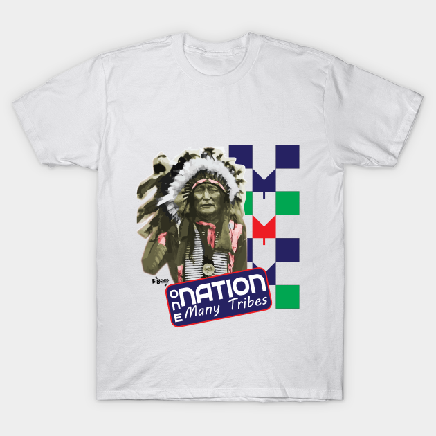 One Nation Many Tribes - Native American - T-Shirt | TeePublic