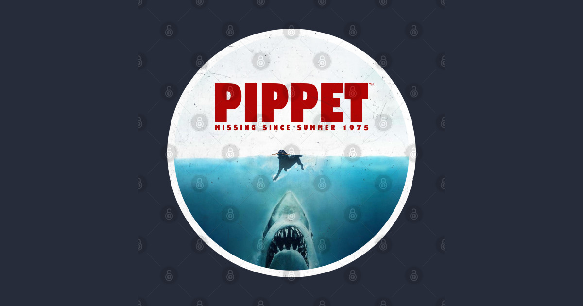 Pippet - Jaws - T-Shirt | TeePublic