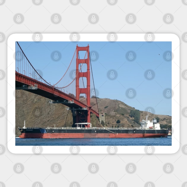 Leaving The Bay - San Francisco - Sticker | TeePublic
