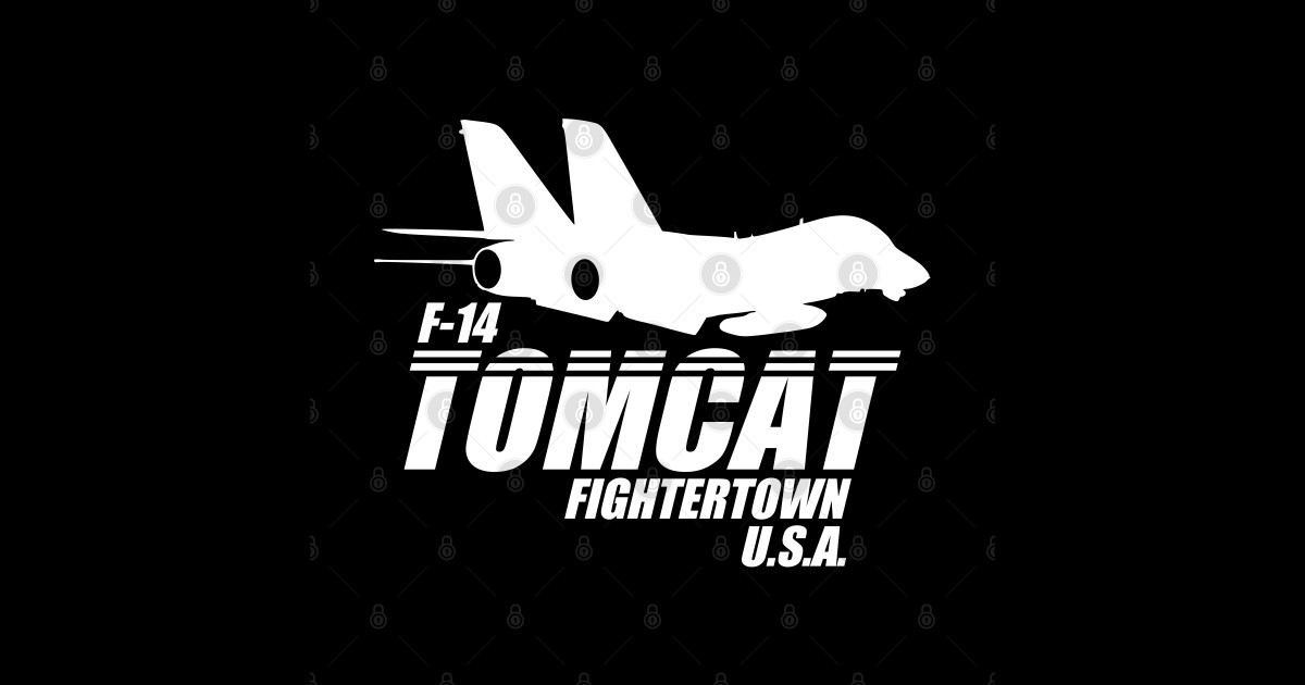 F-14 Tomcat Fightertown USA - F14 Tomcat Nas Miramar - Sticker | TeePublic