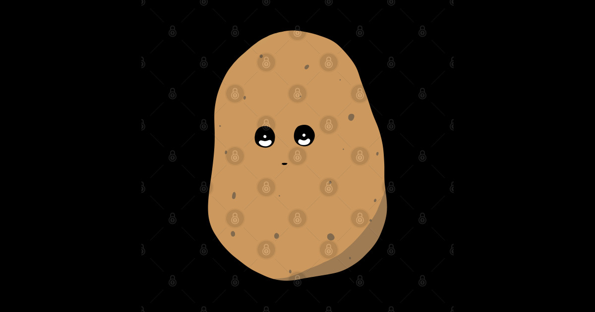 Sentient potato - Sentient Potato - Sticker | TeePublic