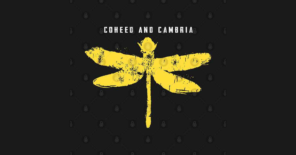 DragonFly Cambria - Coheed And Cambria - T-Shirt | TeePublic