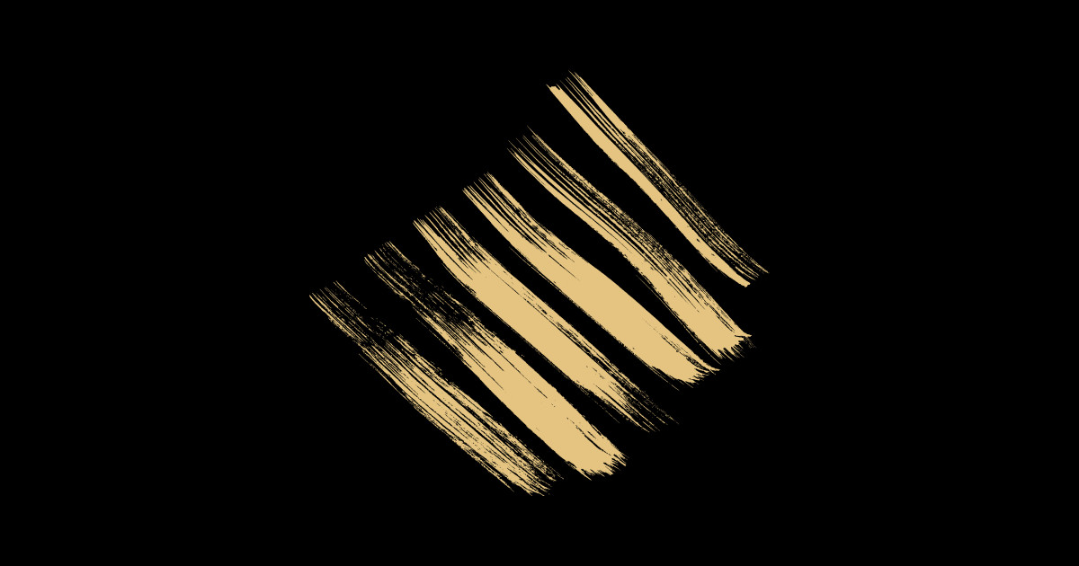 Brush Strokes - Line Pattern - Vintage - Sticker | TeePublic