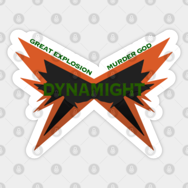 Bakugo Logo - My Hero Academia - Sticker | TeePublic