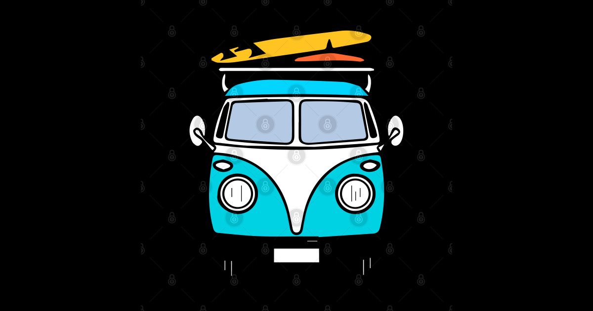 Mini van - Minivan - Sticker | TeePublic