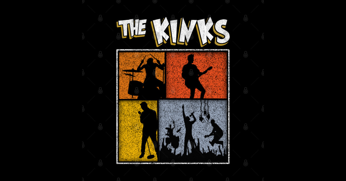 the kinks - The Kinks - Sticker | TeePublic