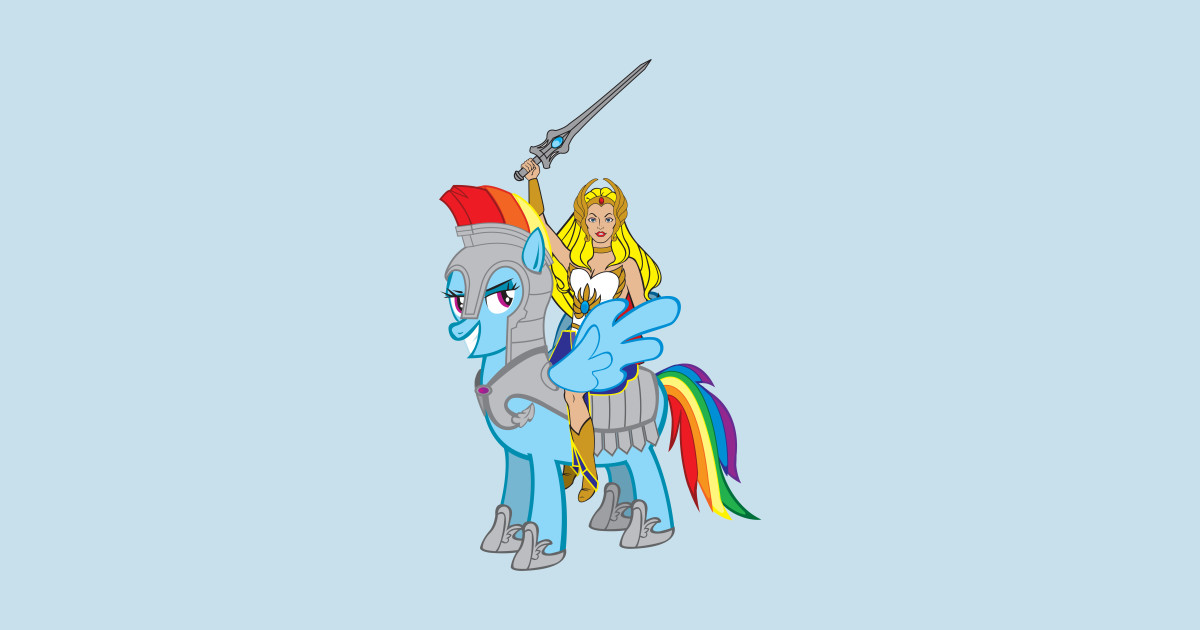 My Little She-Ra - My Little Pony - T-Shirt | TeePublic