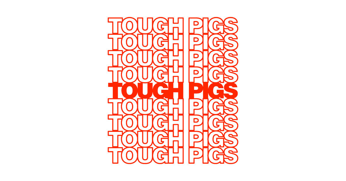 ToughPigs - shopping bag logo - Websites - T-Shirt | TeePublic