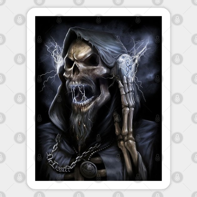 Metal Head - Nomad73 - Sticker | TeePublic