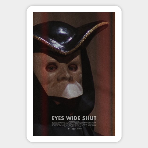 Eyes Wide Shut Movie Poster 2 - Eyes Wide Shut - Sticker | TeePublic
