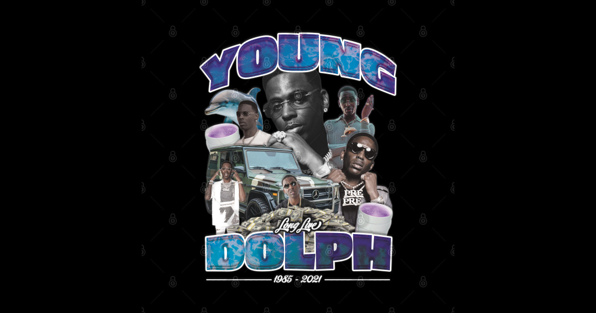 Long Live Dolph Throwback - Young Dolph - Sticker | TeePublic