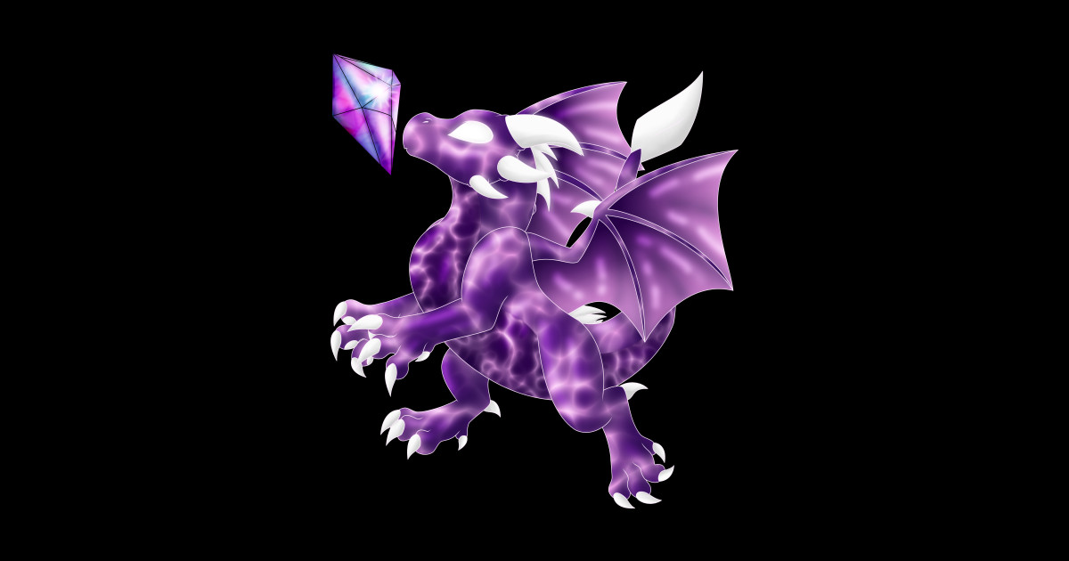 GemBabs: Elemental Dragon (Aether) - Spyro - Sticker | TeePublic