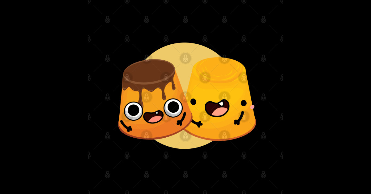 Best Flans Forever Funny Friend Pun - Bff Pun - Sticker | TeePublic