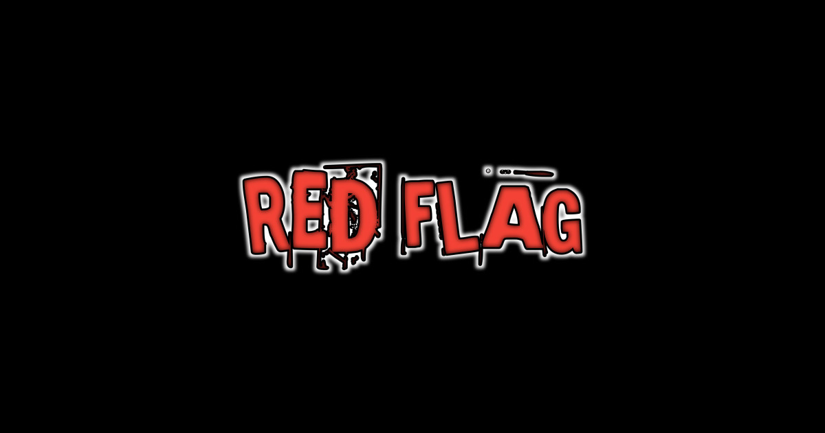 Red flag - Red Flag - Sticker | TeePublic