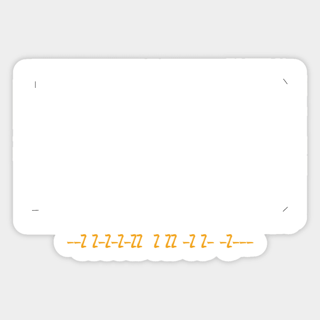 Sleeping Man Walking - Sleeping - Sticker | TeePublic