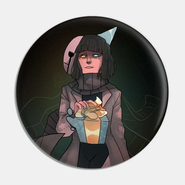 Goopy Frisk - Undertale - Pin | TeePublic