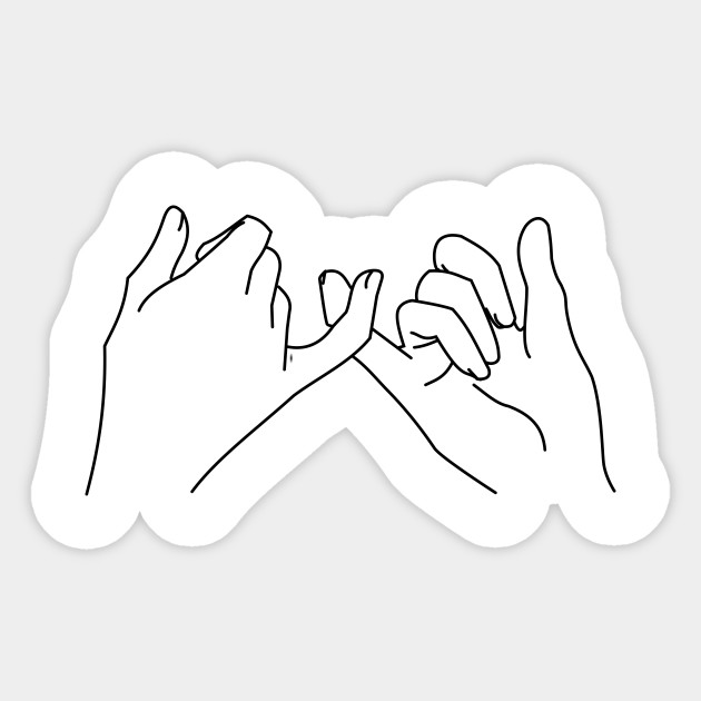 pinky promise - Promise - Sticker | TeePublic