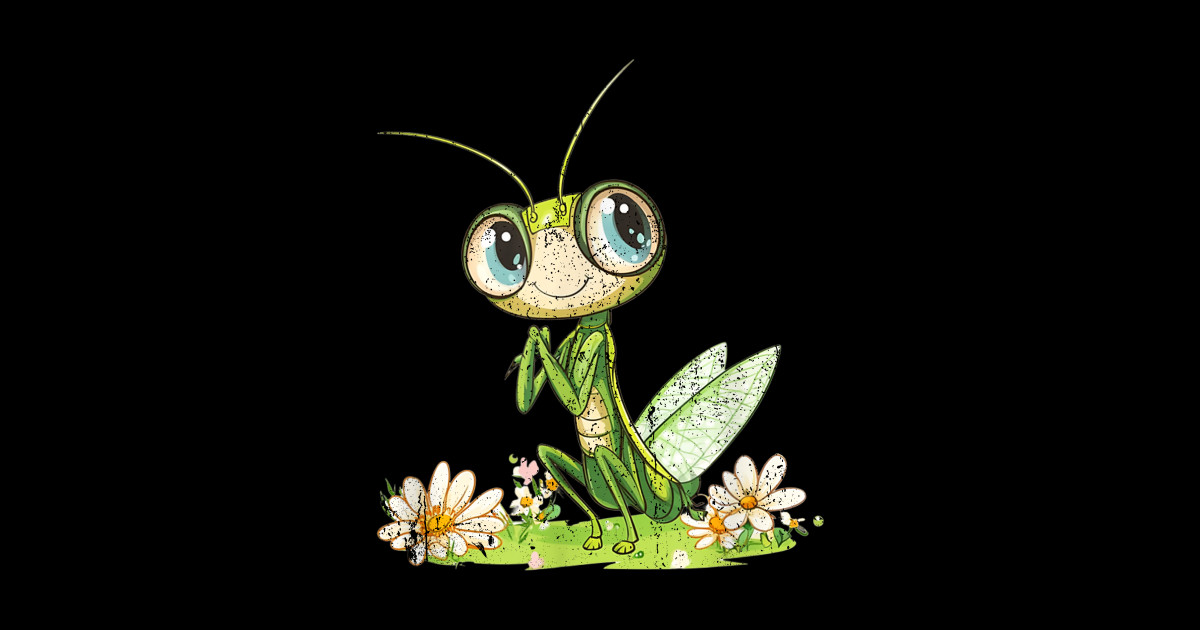 Chibi Praying Mantis Insect Lover boy - Chibi Praying Mantis Insect ...