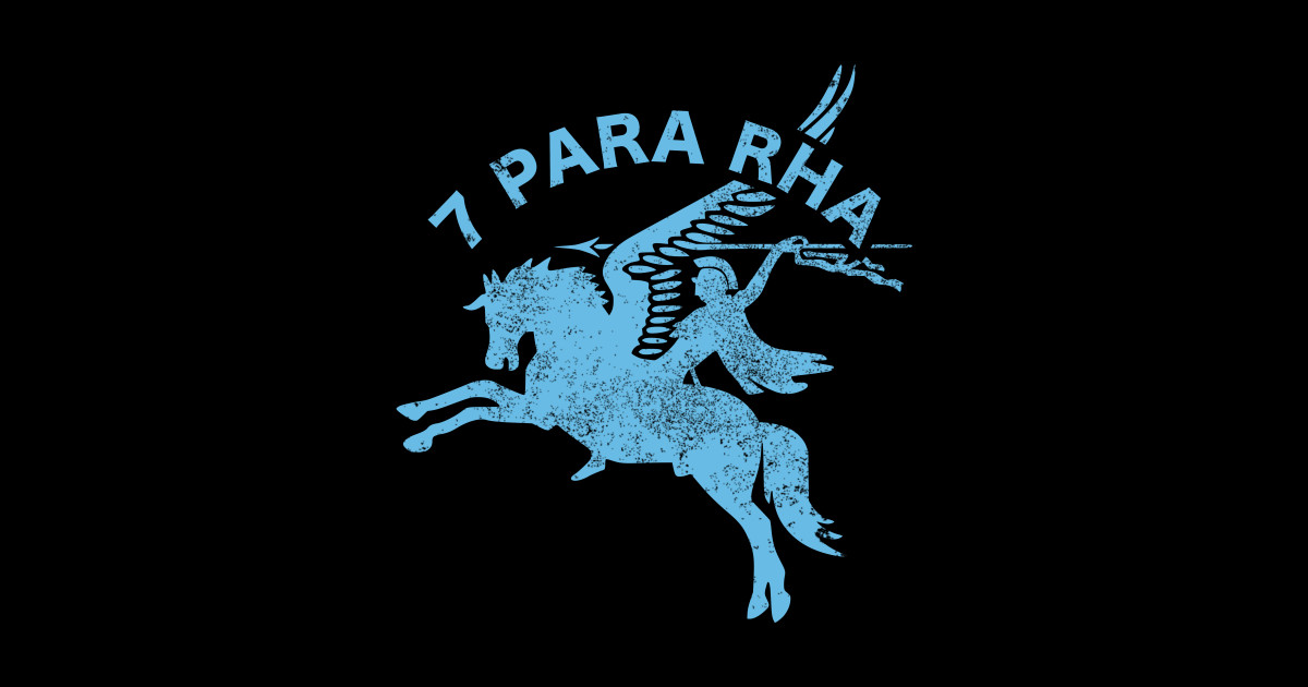 7th Parachute Regiment Royal Horse Artillery (distressed) - 7 Para Rha ...