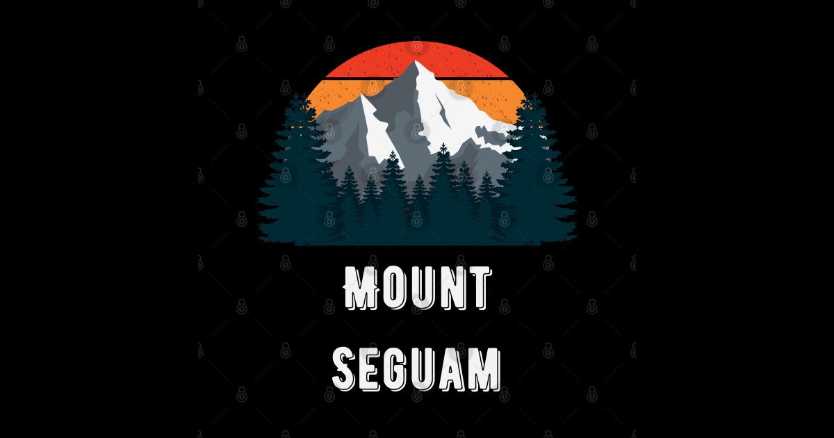 Mount Seguam - Mount Seguam - Sticker | TeePublic