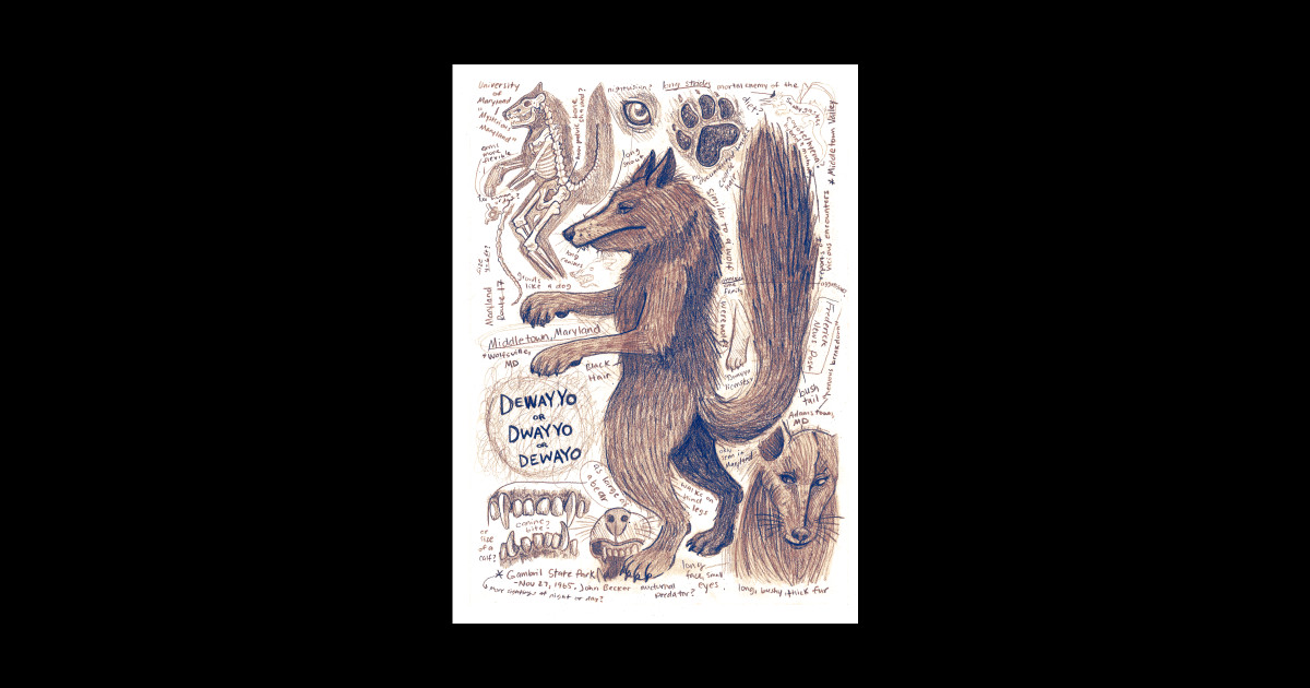 Dewayo/Dwayyo Werewolf - Werewolf - Sticker | TeePublic