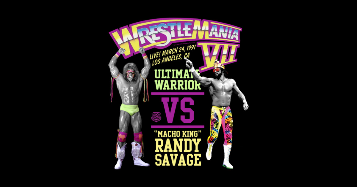 WWE Ultimate Warrior Vintage - Ultimate Warrior - Sticker | TeePublic