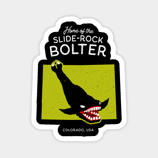 Home of the Slide-Rock Bolter - Colorado, USA Cryptid - Slide Rock ...