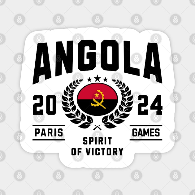 Angola 2024 Sports Lover - Angola - Magnet | TeePublic