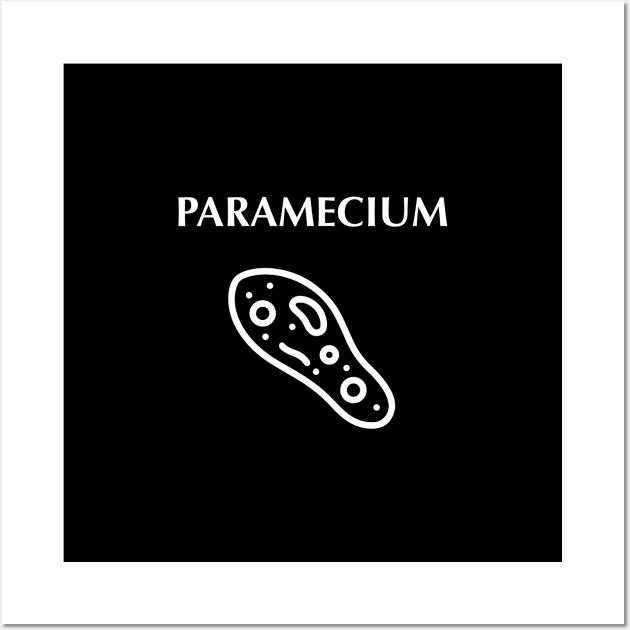 Paramecium unicellular organism - Paramecium Cell - Posters and Art ...