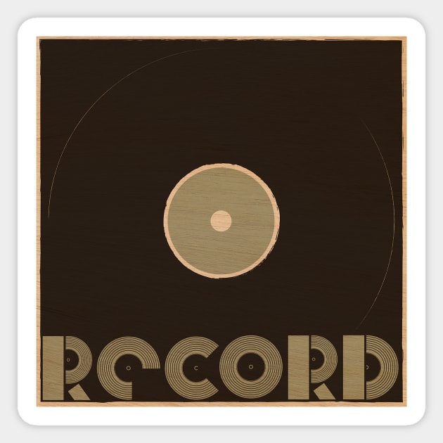 Record - Vinyl - Sticker | TeePublic