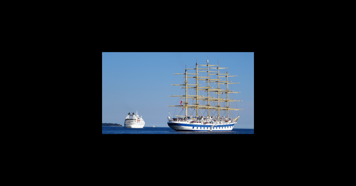 Old vs new ships royal clipper - Royal Clipper - Posters and Art Prints ...