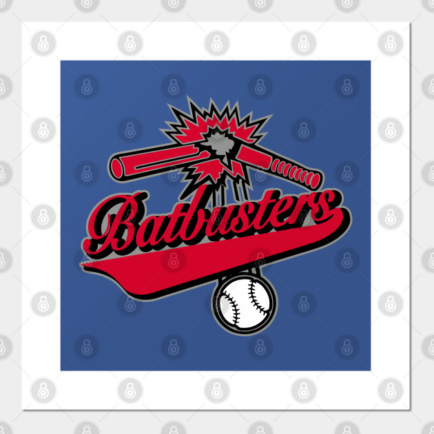 Batbusters Baseball Logo - Batbusters - Posters and Art Prints | TeePublic